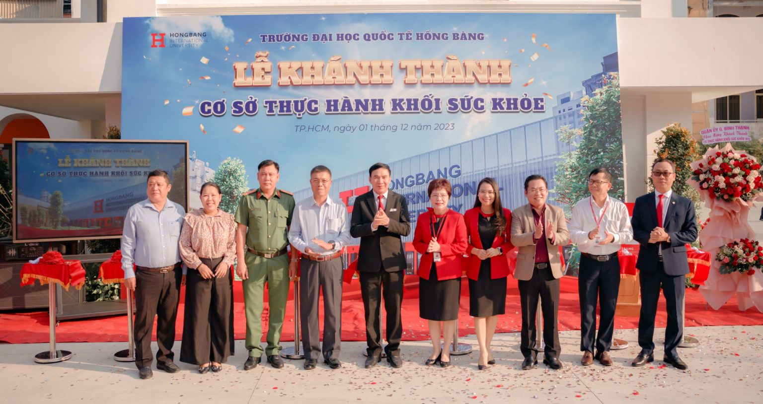 Trường Đại học Quốc tế Hồng Bàng khánh thành cơ sở thực hành khối sức khoẻ mới | Nguyen Hoang Group